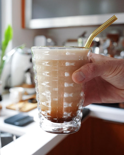 12oz Iced Vanilla Cold Brew Latte – Rob Beans Coffee